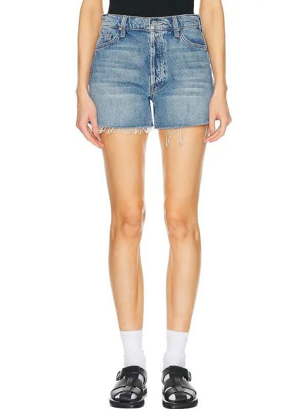MOTHER The Skipper Denim Shorts - Leap At The Chance