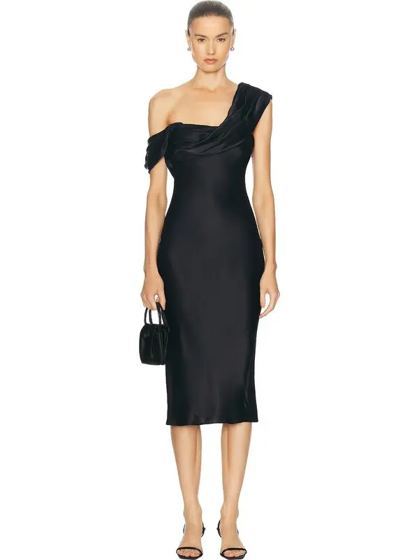 Lpa Vania Midi Dress - Black
