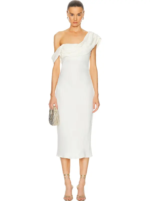 Lpa Vania Midi Dress - Ivory