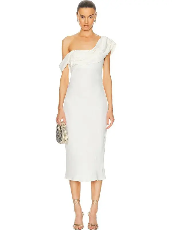 Lpa Vania Midi Dress - Ivory