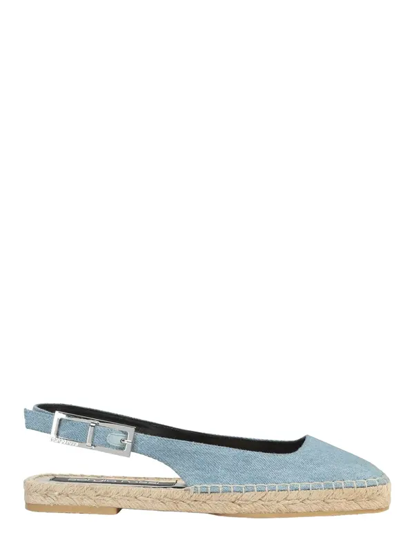 SERGIO ROSSI Sr Nora Denim Espadrilles - Blue