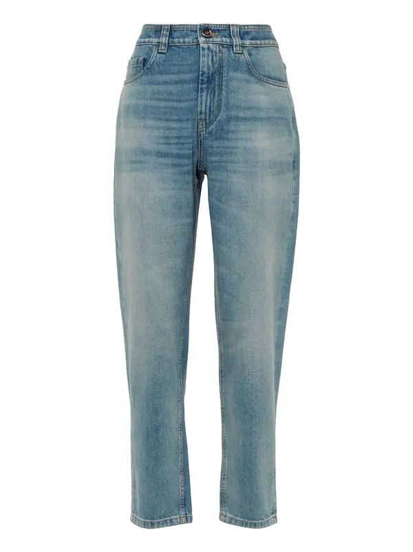 Brunello Cucinelli Mid-rise Jeans - Blue