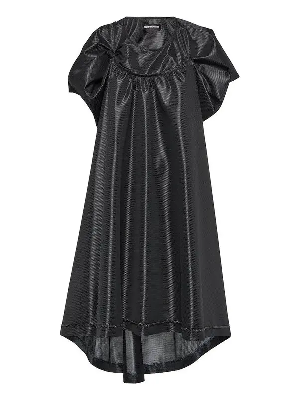 Junya Watanabe Draped Midi Dress - Black