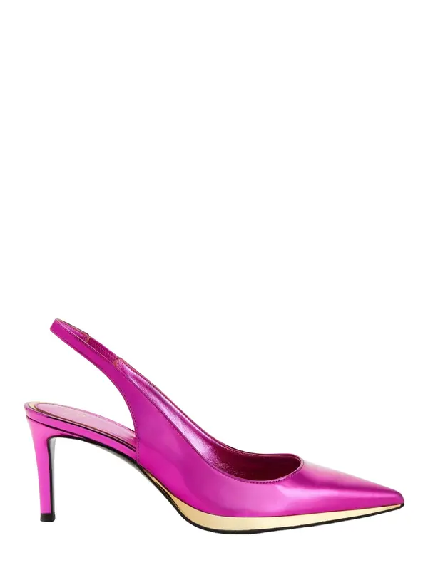 GIUSEPPE ZANOTTI Virgyn 70mm Leather Pumps - Pink