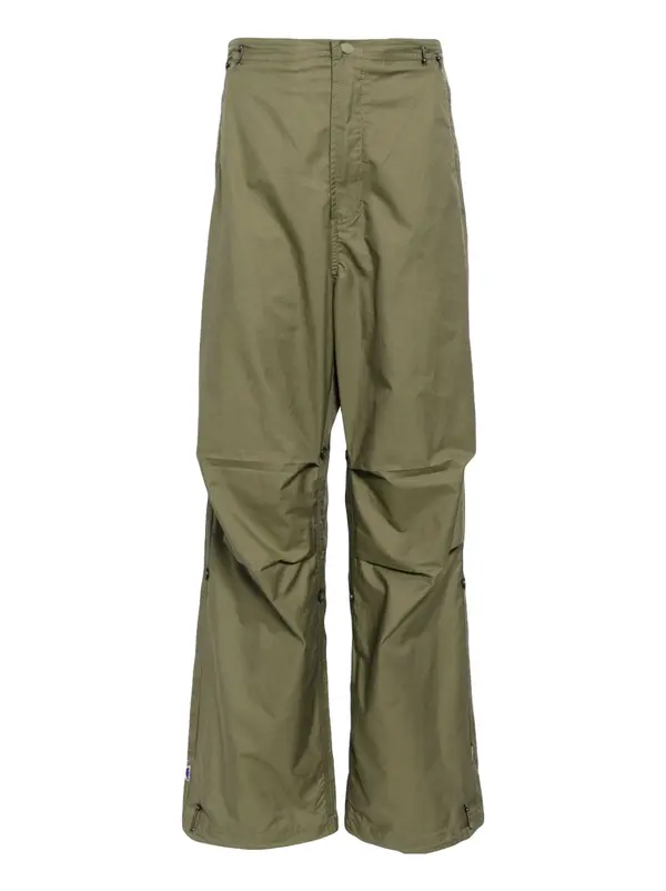 MAHARISHI X Jean-michel Basquiat Wide-leg Trousers - Green