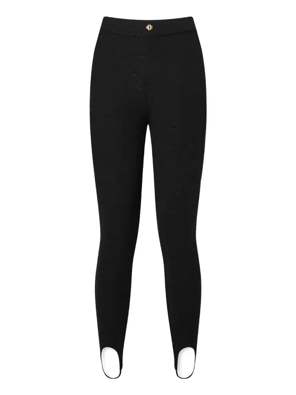 Casablanca Stirrup Leggings - Black