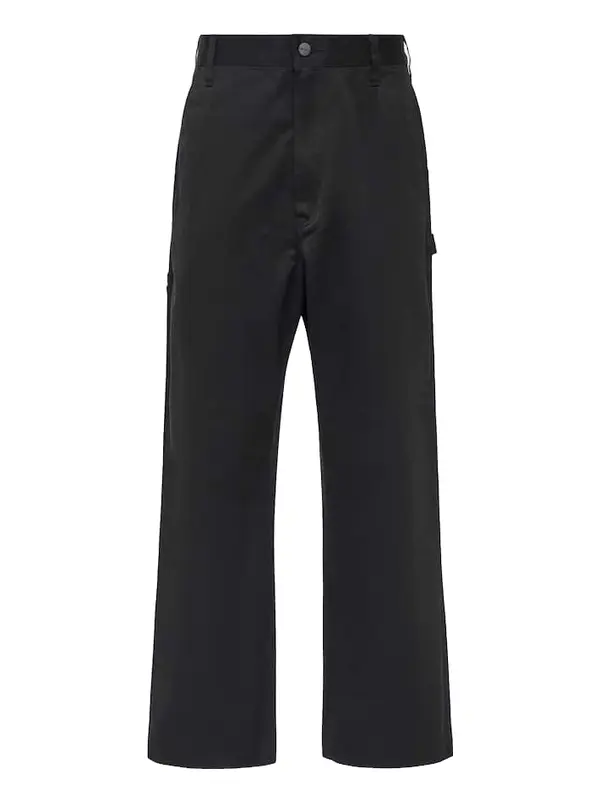 Junya Watanabe X Carhartt Gabardine Straight Pants - Black