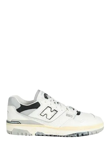 NEW BALANCE Leather Sneakers - White
