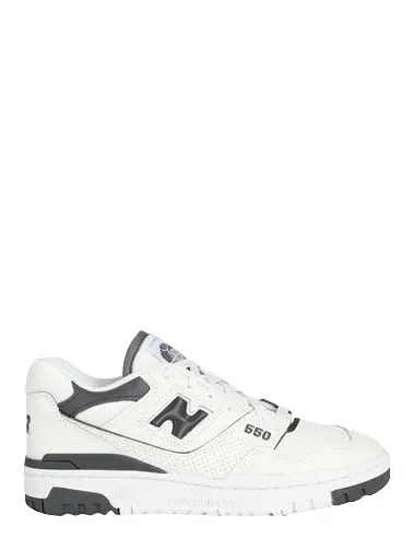 NEW BALANCE Leather And Textile Sneakers - White