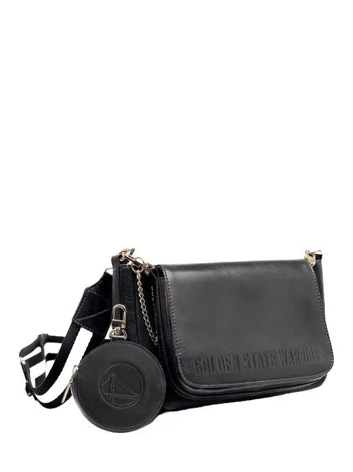 LUSSO Golden State Warriors Multi Pouchette Bag - Black