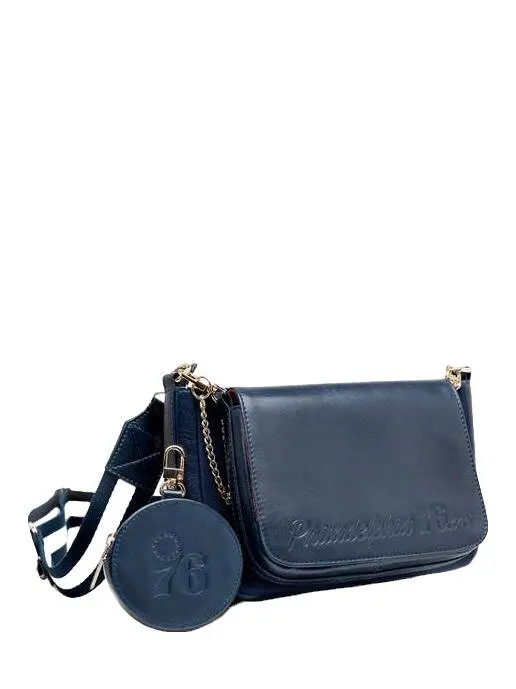 LUSSO Rianna Multi Pouchette Bag - Navy