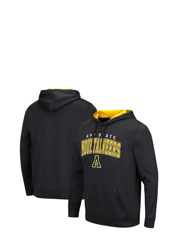COLOSSEUM Appalachian State Mountaineers Pullover Hoodie - Black