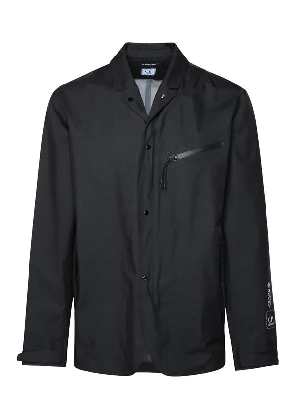 C.P. COMPANY Goretex Nylon Blazer - Black