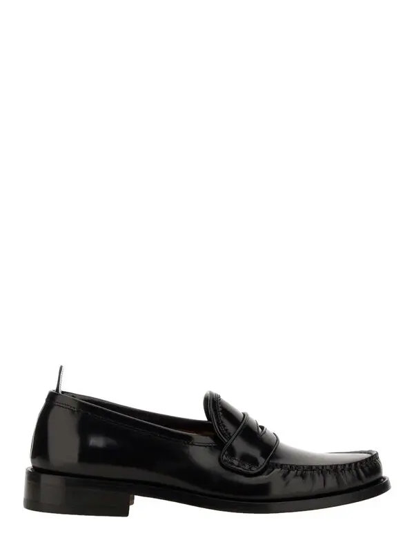Thom Browne Leather Loafer - Black