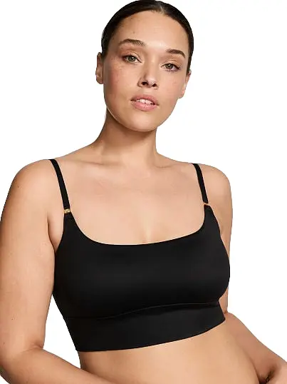 Victoria's Secret Bodywear Victoria With Feathersoft™ Innovation Bralette - Black