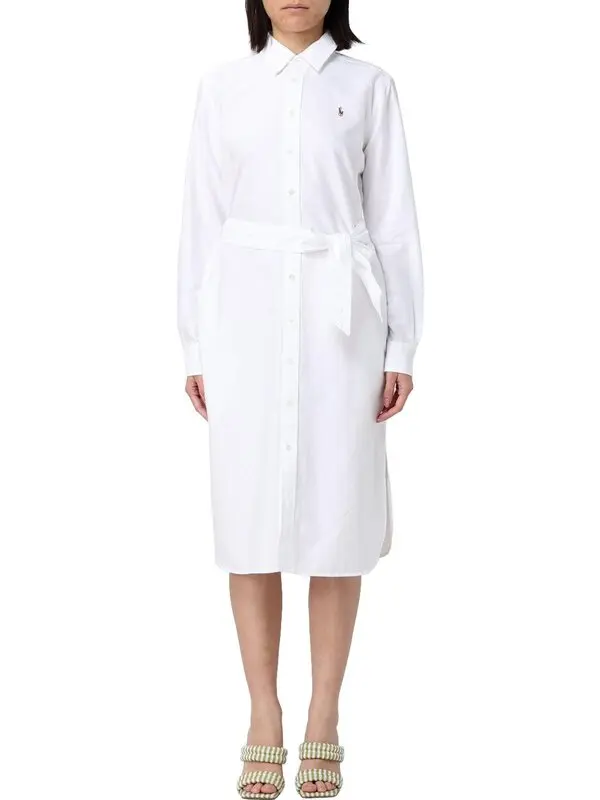 Polo Ralph Lauren Shirt Dress - White