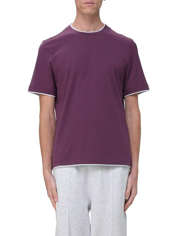 Brunello Cucinelli T-shirt - Burgundy
