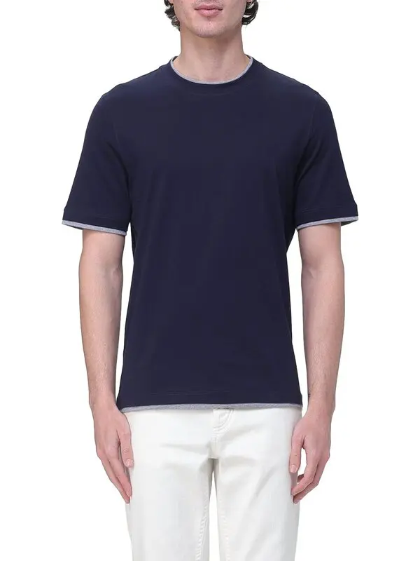Brunello Cucinelli T-shirt - Cobalt