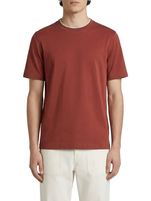 Brunello Cucinelli T-shirt - Red