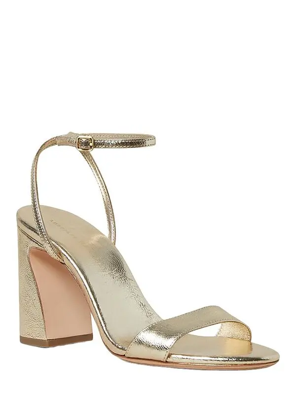 LOEFFLER RANDALL Malia Heeled Sandals - Champagne