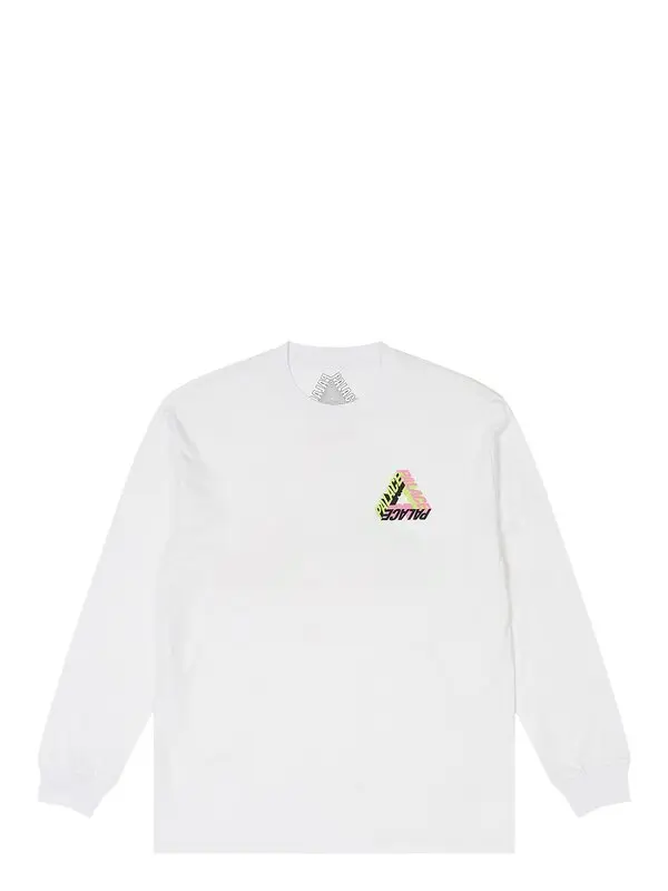 PALACE P-3d Longsleeve - White