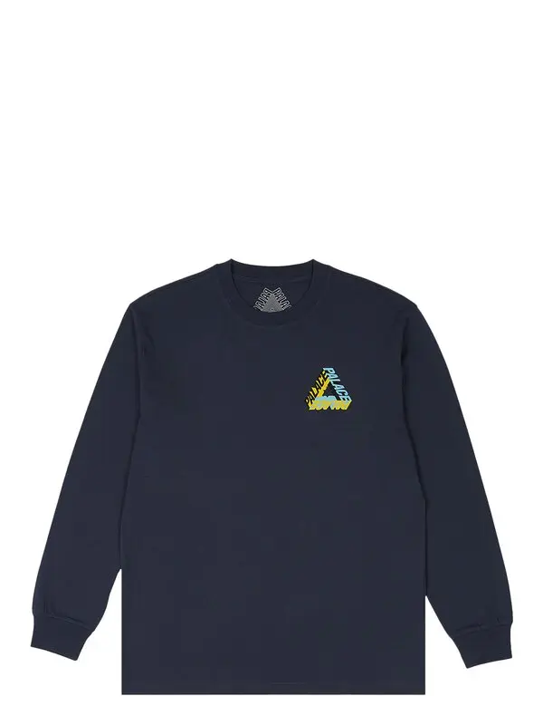 PALACE P-3d Longsleeve - Blue