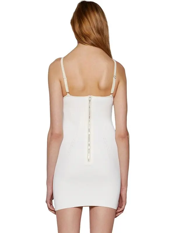 DION LEE Wire Mini Dress - Ivory