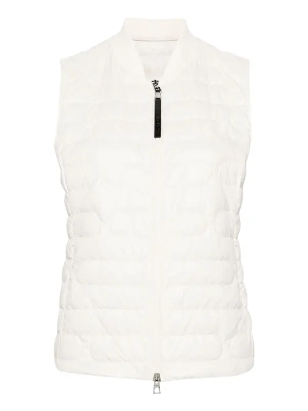 Moncler Perille Quilted Down Gilet - Neutrals