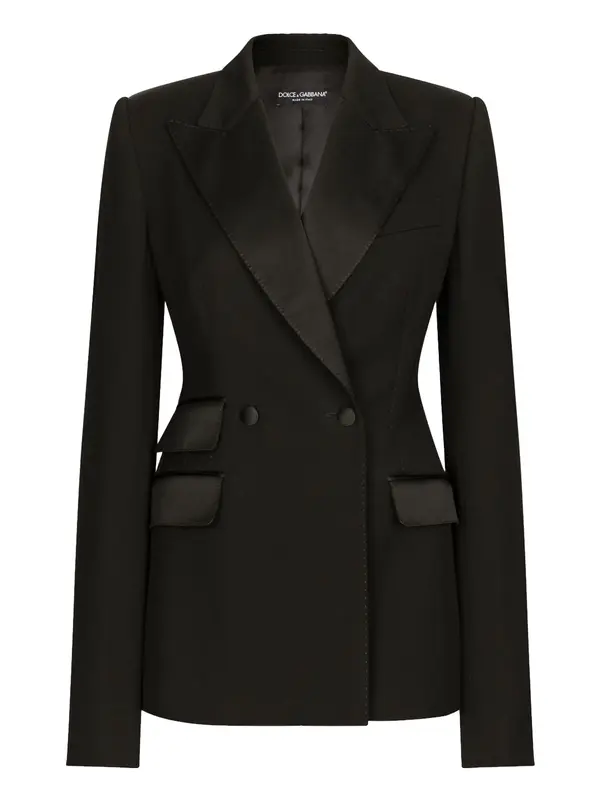 Dolce & Gabbana Double-breasted Blazer - Black