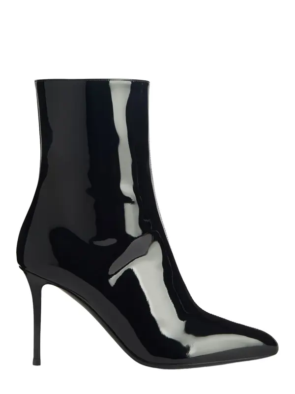 GIUSEPPE ZANOTTI 90mm Brytta Leather Boots - Black