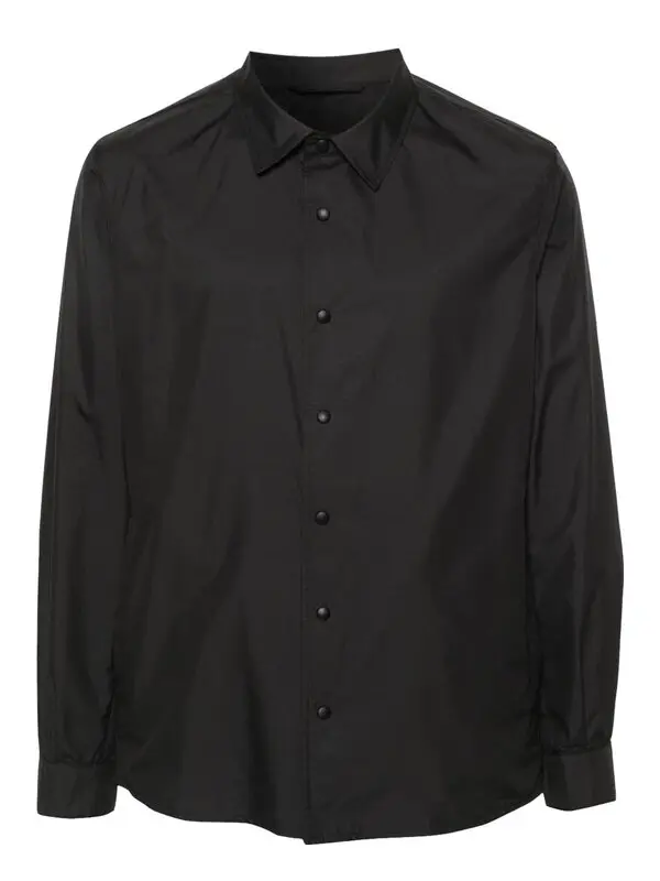 ERALDO Lightweight Shell Shirt - Black