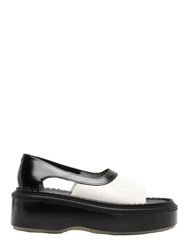ADIEU PARIS 60mm Type 201 Platform Sandals - Black