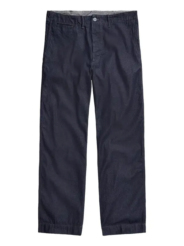 Ralph Lauren Straight-leg Denim Chinos - Blue