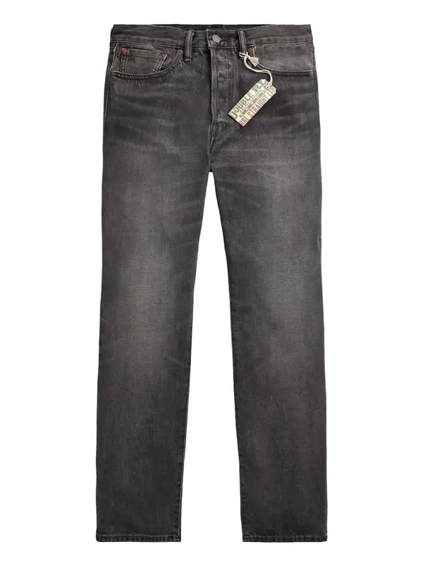 Ralph Lauren High-waisted Slim-cut Jeans - Grey