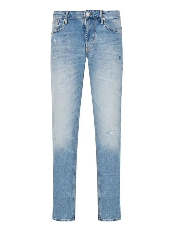 Emporio Armani J06 Slim-fit Jeans - Blue