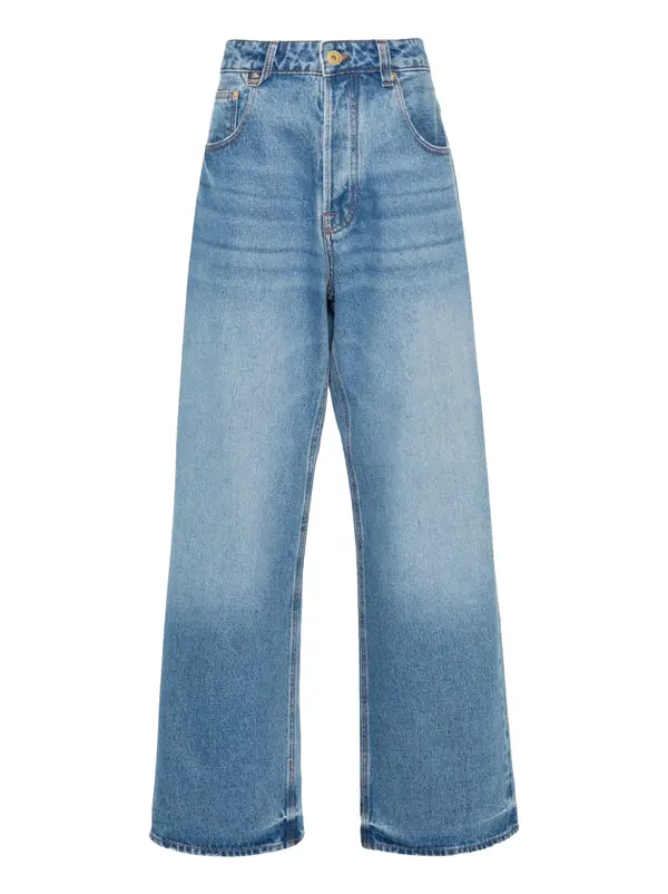 Jacquemus Nîmes Wide-leg Jeans - Blue
