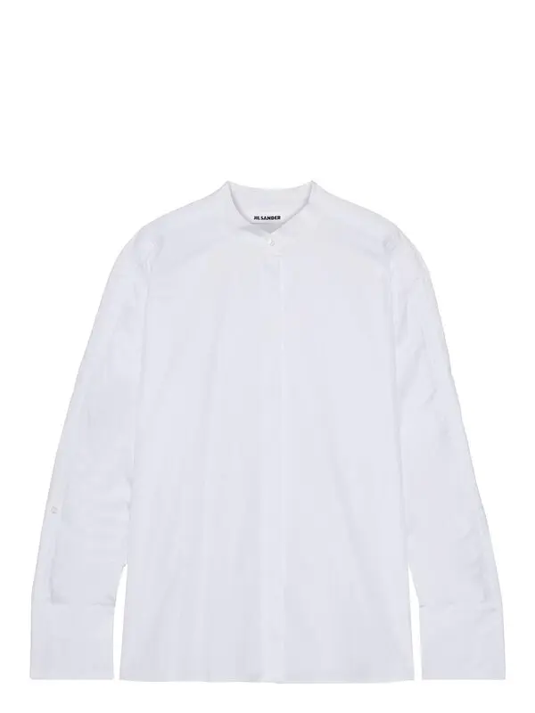 JIL SANDER Cotton-poplin Shirt - White