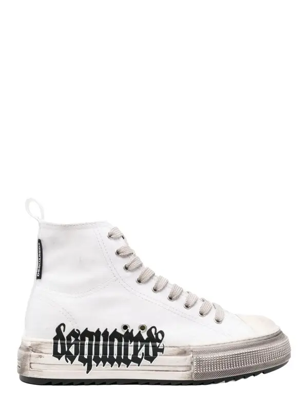 Dsquared2 Berlin Distressed Sneakers - White