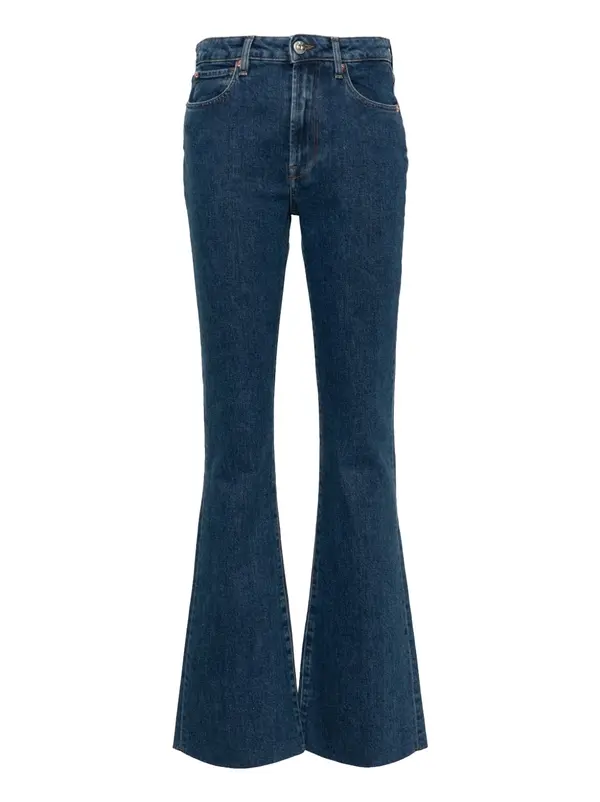 3x1 Farrah High-rise Bootcut Jeans - Blue
