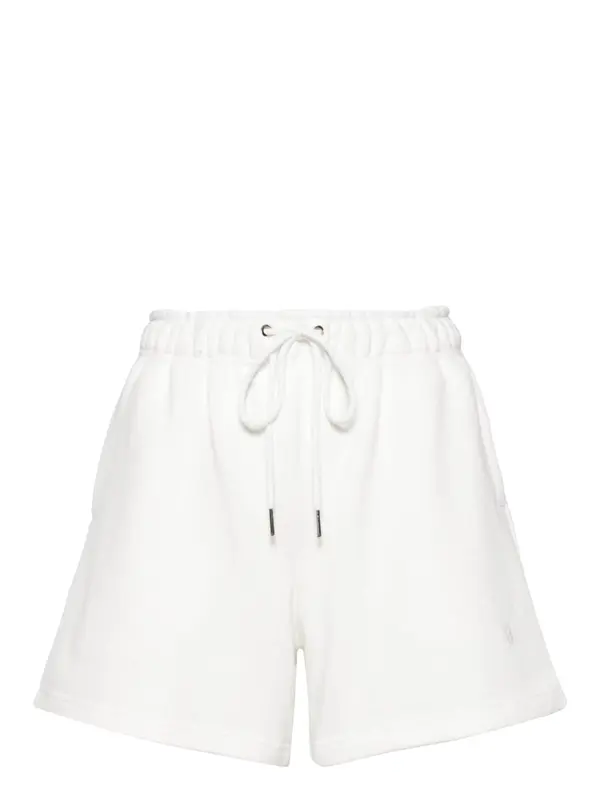 KIMHEKIM Drawstring-waist Cotton Shorts - White