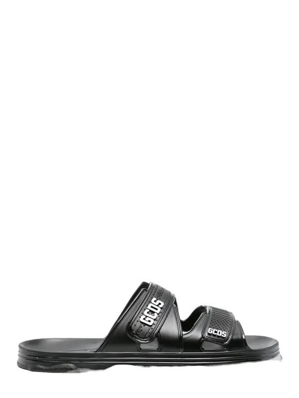 Gcds Logo-print Slides - Black