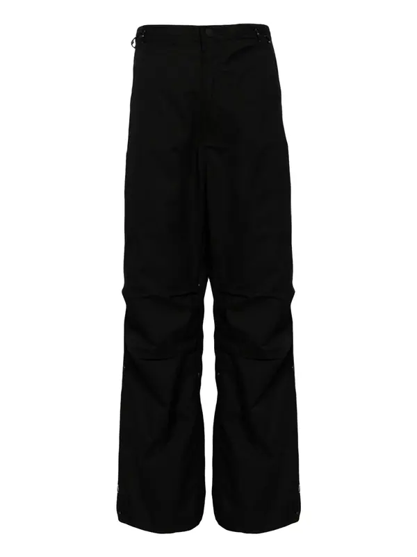 MAHARISHI X Jean-michel Basquiat Wide-leg Trousers - Black