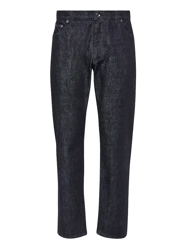 Dolce & Gabbana Straight Leg Jeans - Blue
