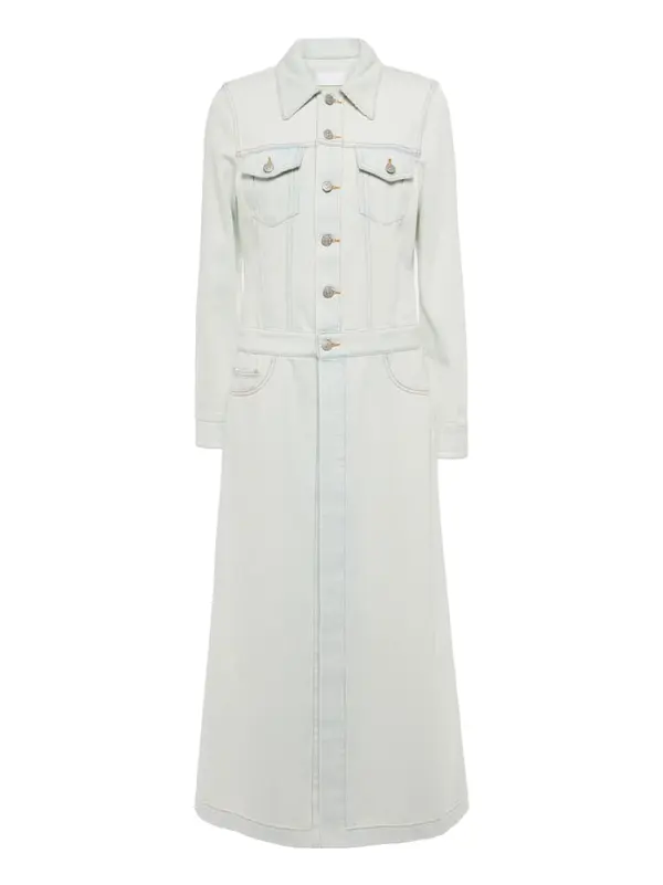 MAISON MARGIELA Denim Coat - Blue