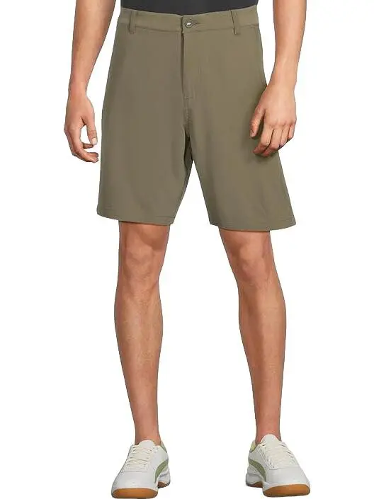 PUMA GOLF 101 9" Solid Shorts - Gray