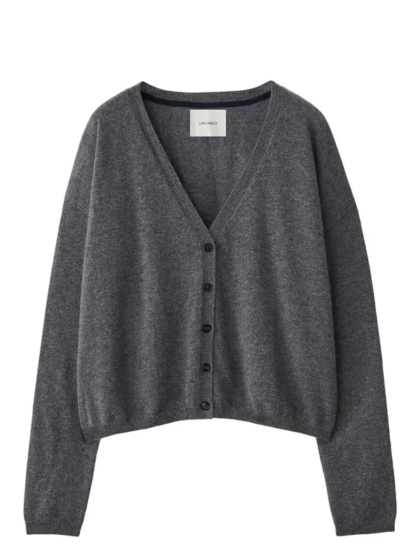 LISA YANG STORE The Abby Cardigan - Graphite