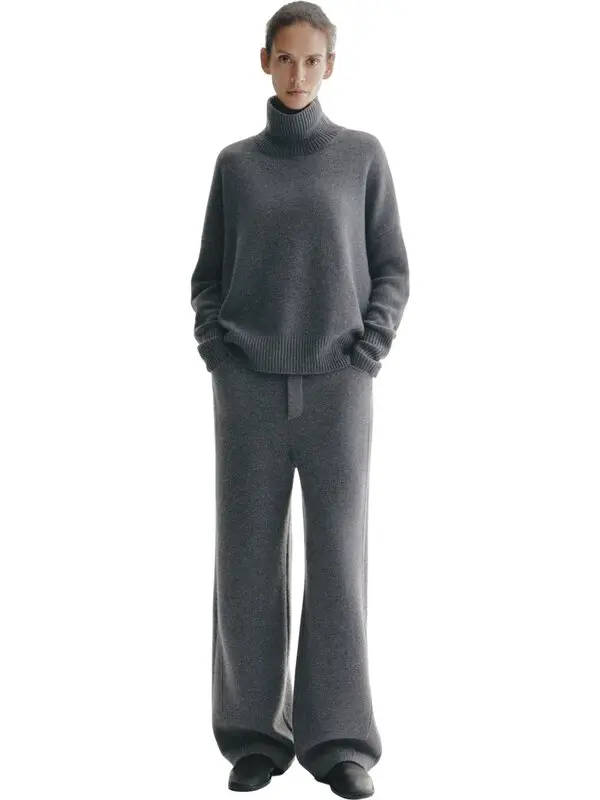 LISA YANG The Heidi Sweater - Graphite