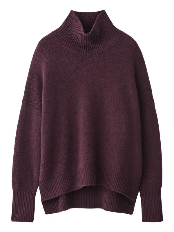 LISA YANG STORE The Heidi Sweater - Mahogany