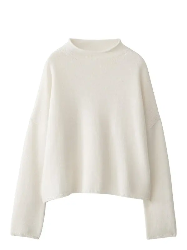 LISA YANG STORE Sandy Cashmere Sweater - Cream