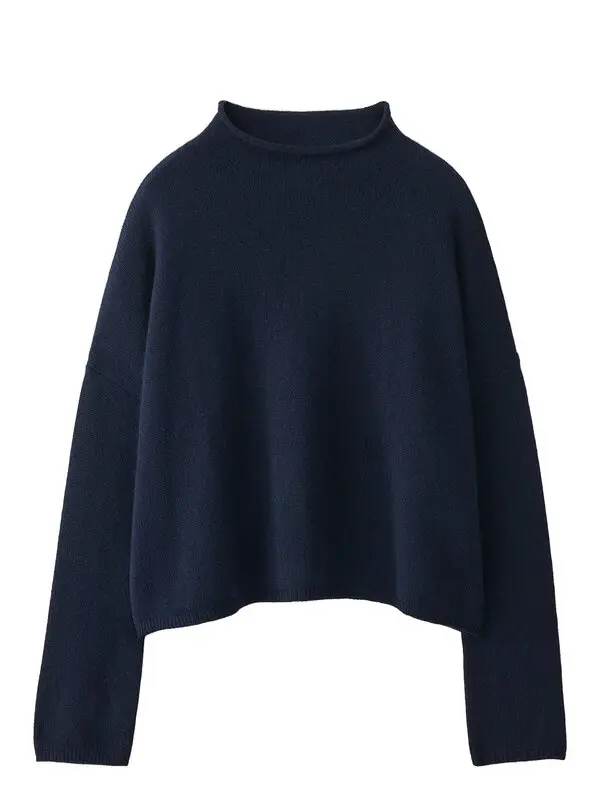 LISA YANG The Sandy Sweater - Navy